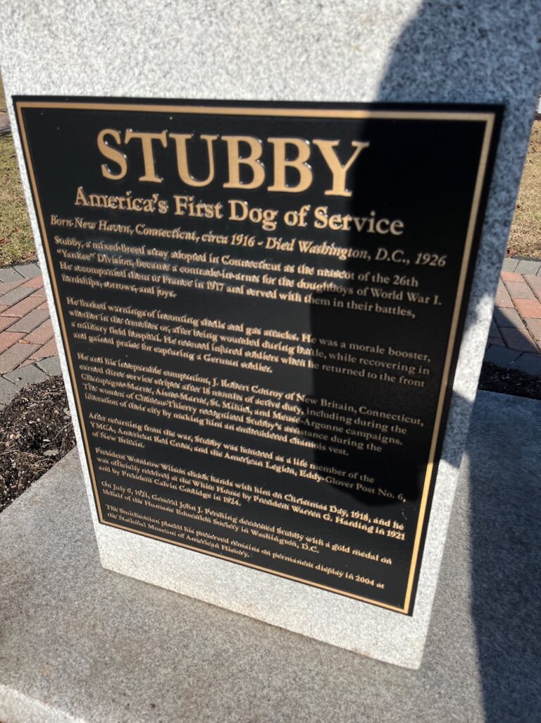 Sergeant Stubby Statue